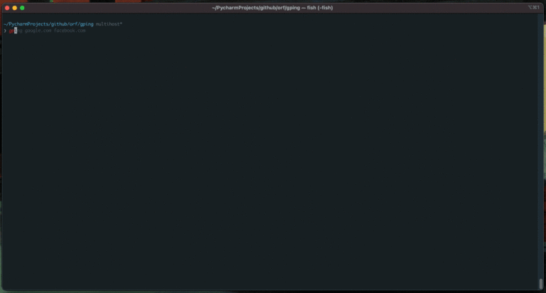 GPing (Graphical Ping): Utilidad CLI para administradores de sistemas ...