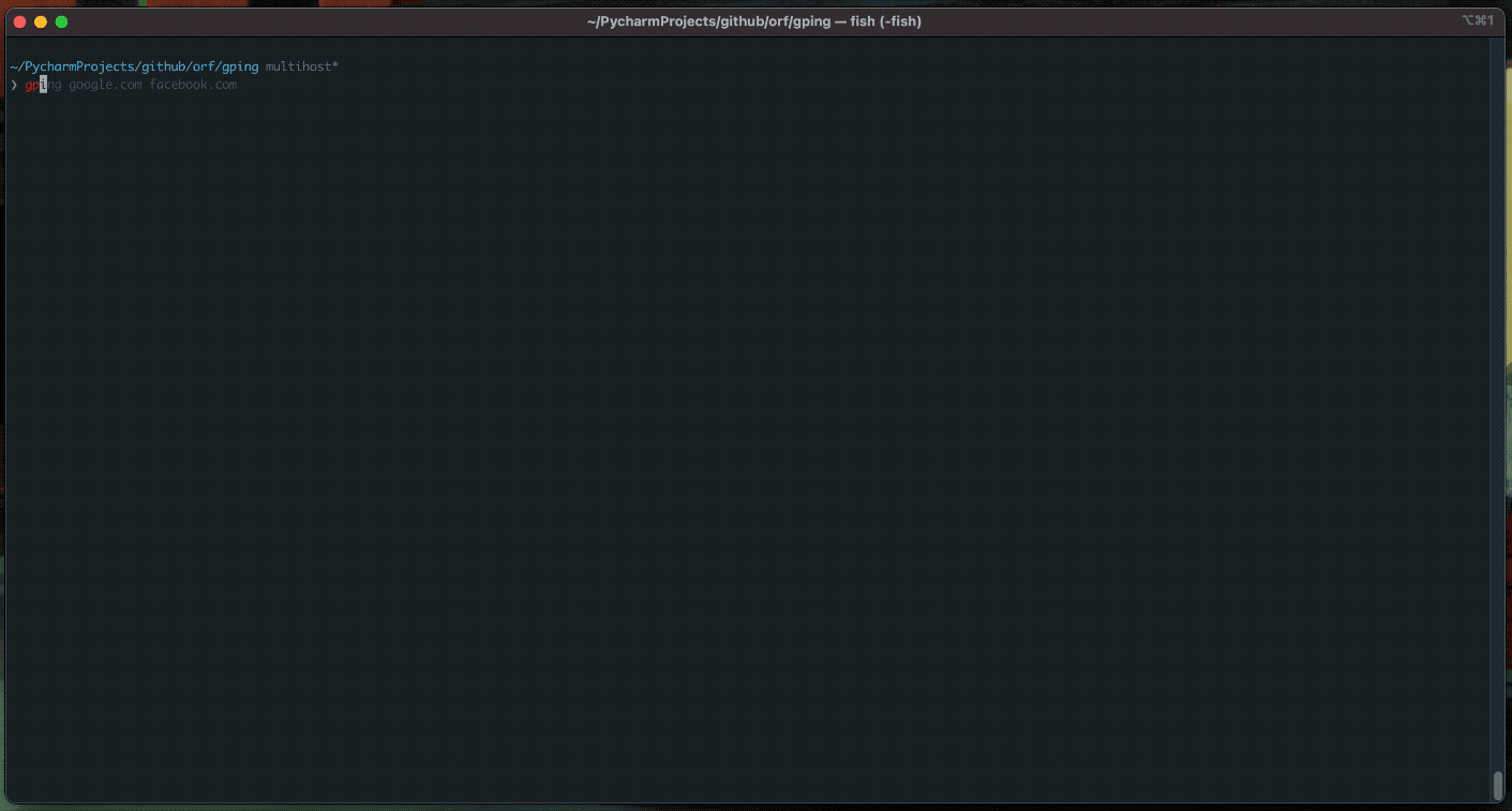 GPing (Graphical Ping): Utilidad CLI para administradores de sistemas ...