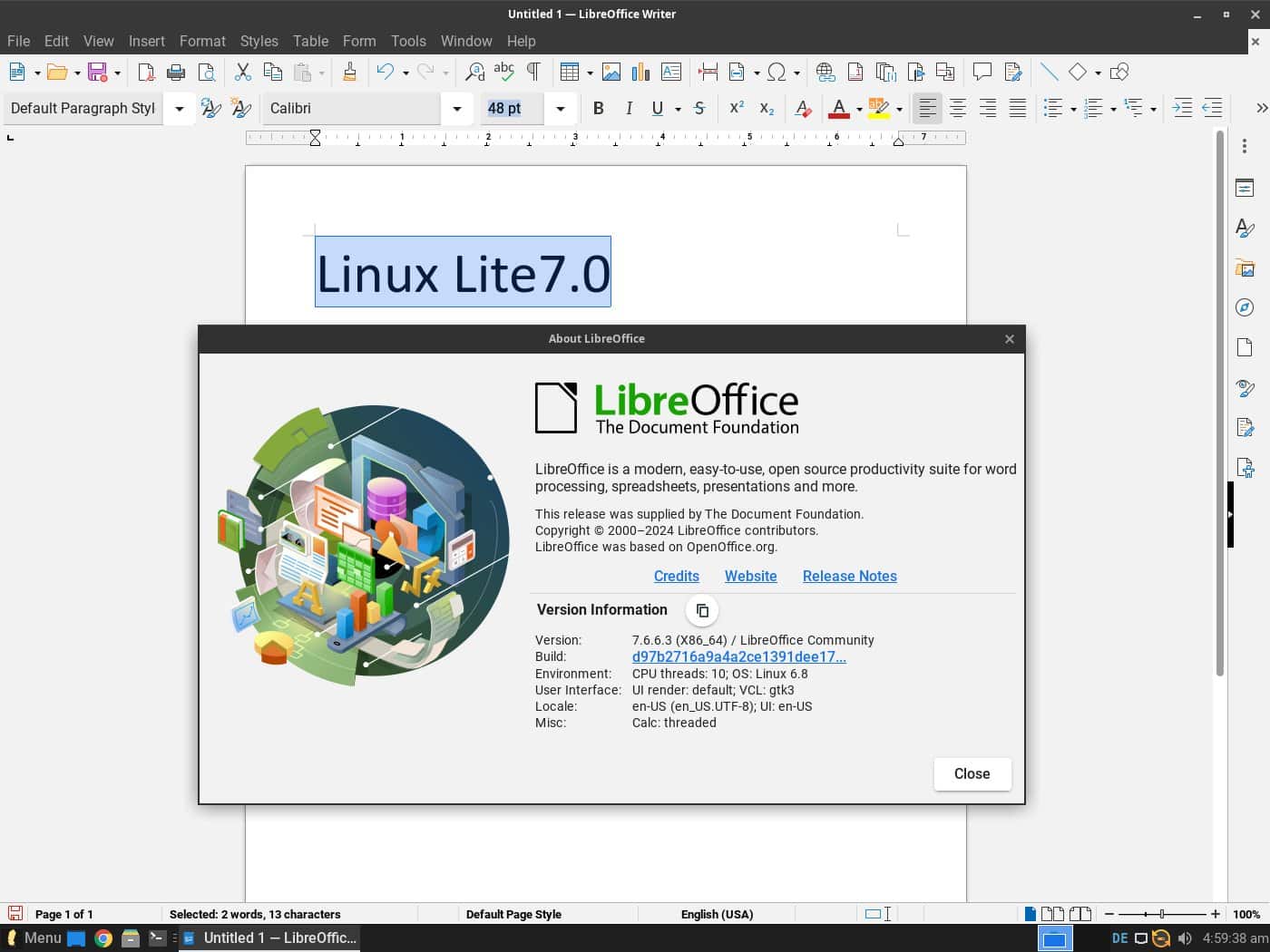 LibreOffice 25.2.5 ya está disponible: 63 correcciones que mejoran estabilidad y compatibilidad ...