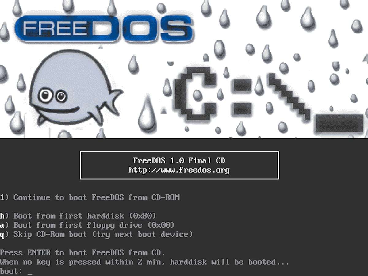 FreeDOS: El sistema operativo libre que revive la era del DOS ...