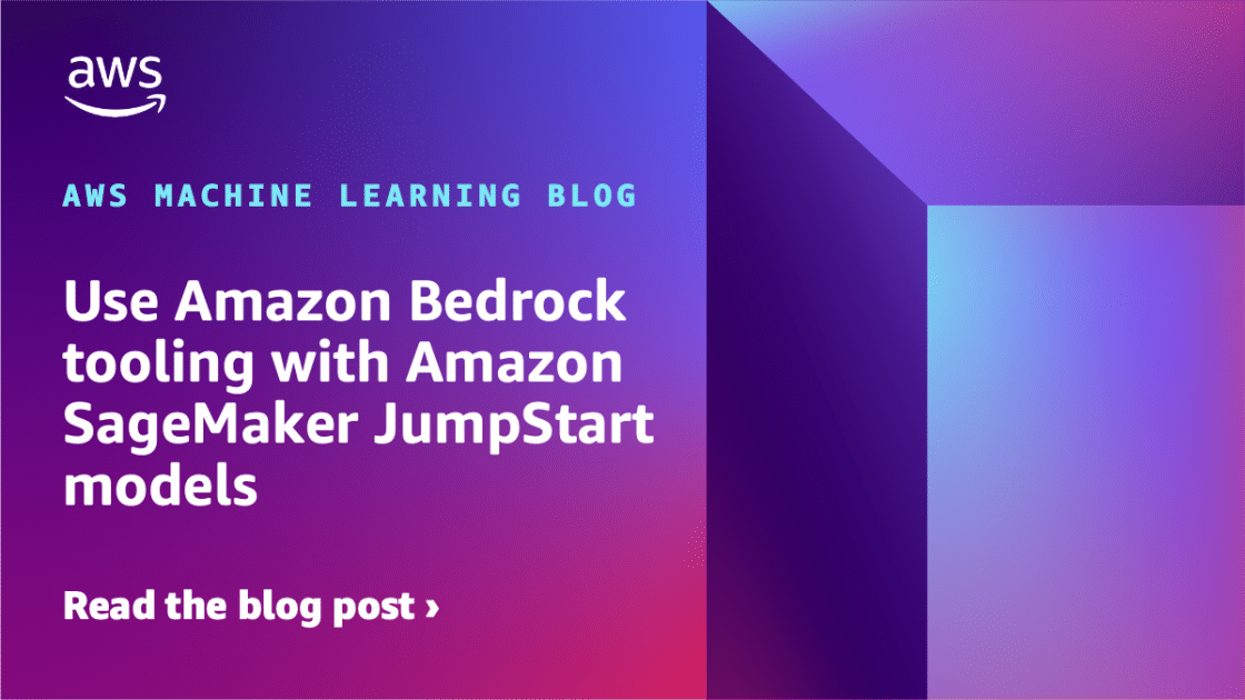 Integración de Herramientas Amazon Bedrock con Modelos de Amazon SageMaker JumpStart ...