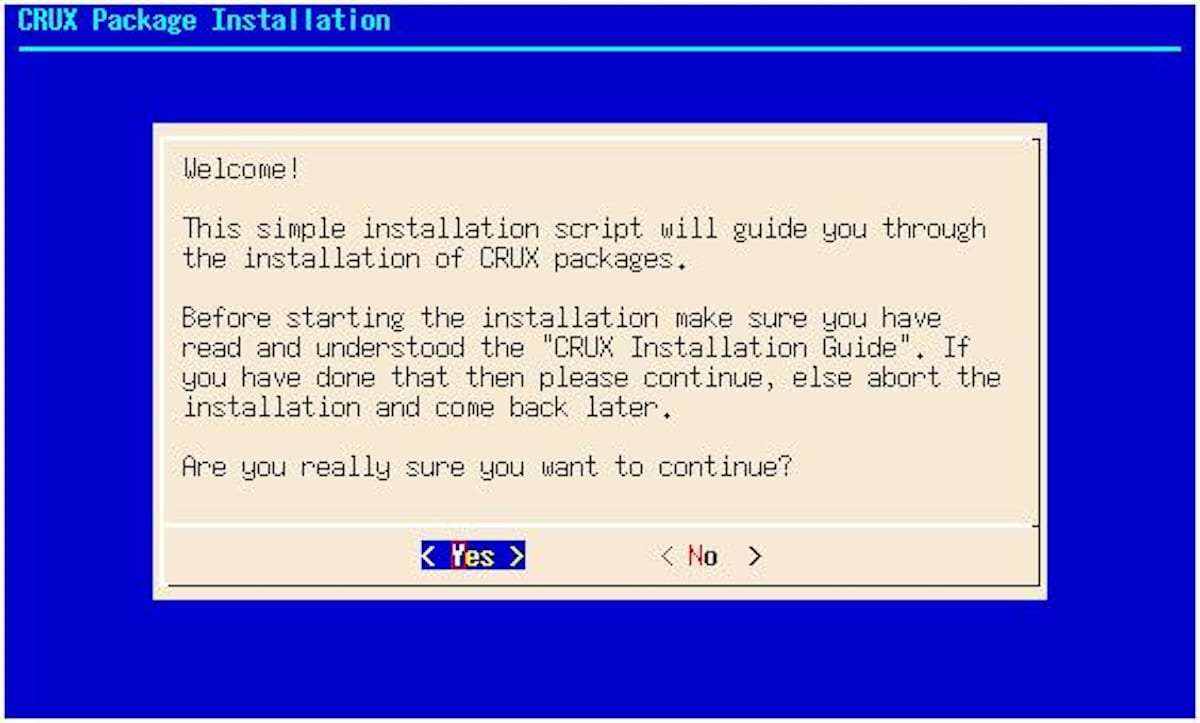 CRUX 3.8: la distribución Linux minimalista y poderosa para usuarios avanzados sigue firme en su ...