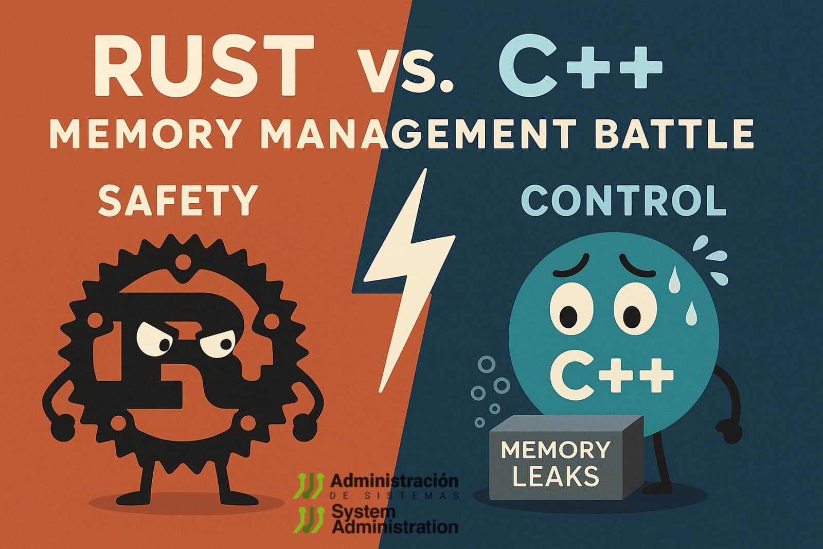 Rust vs C++: la batalla (memética) por la gestión de memoria continúa - Administración de Sistemas
