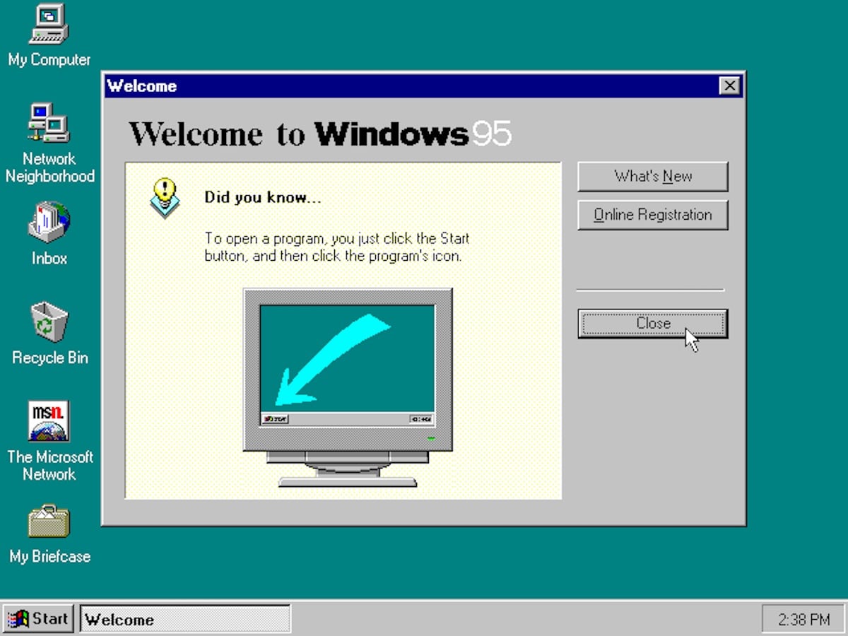 Windows 95 cumple 30 años: cuando Microsoft convirtió un sistema operativo en un fenómeno ...