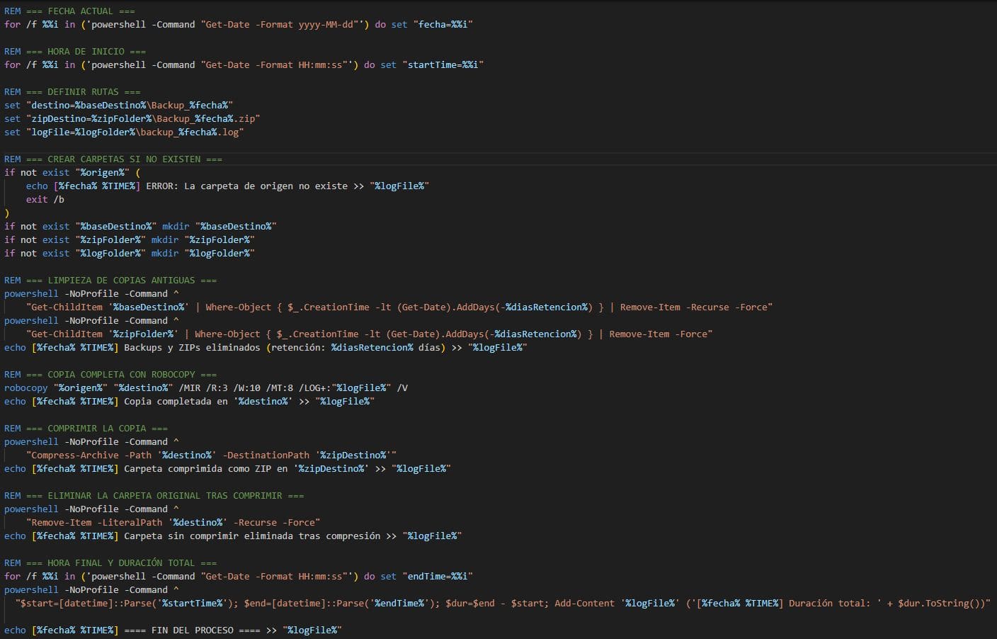 Copias de seguridad automáticas en Windows con Robocopy (y PowerShell ...